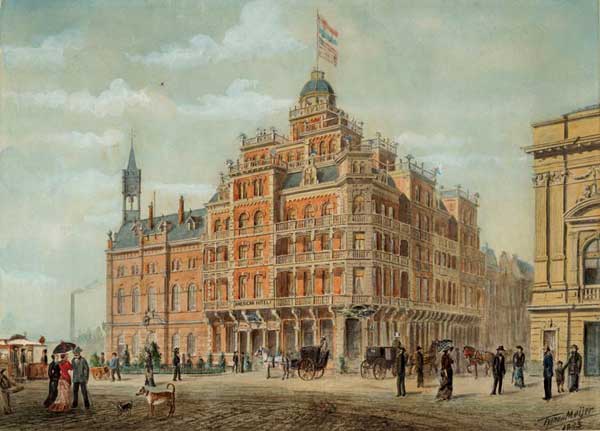 Het eerste American Hotel (1882-1900) (Wilfred van Leeuwen ...
